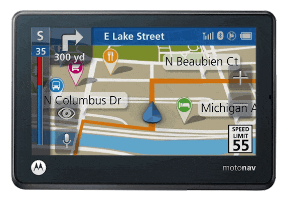 Motorola MotoNav TN765t GPS | Gear Patrol