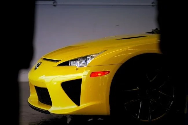 Photo Essay | Snow Day: Lapping the Lexus LFA, In Snow | Gear Patrol