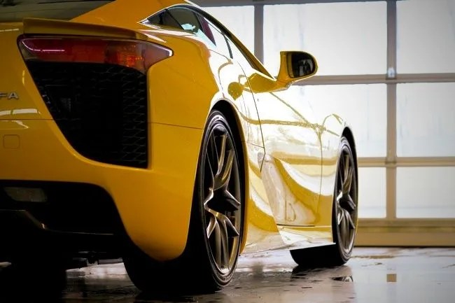 Photo Essay | Snow Day: Lapping the Lexus LFA, In Snow | Gear Patrol