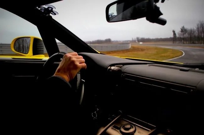Photo Essay | Snow Day: Lapping the Lexus LFA, In Snow | Gear Patrol