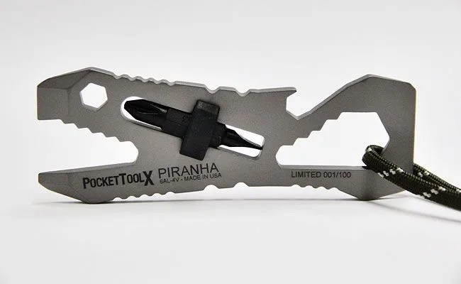 PocketToolX Piranha Titanium Pocket Tool | Gear Patrol