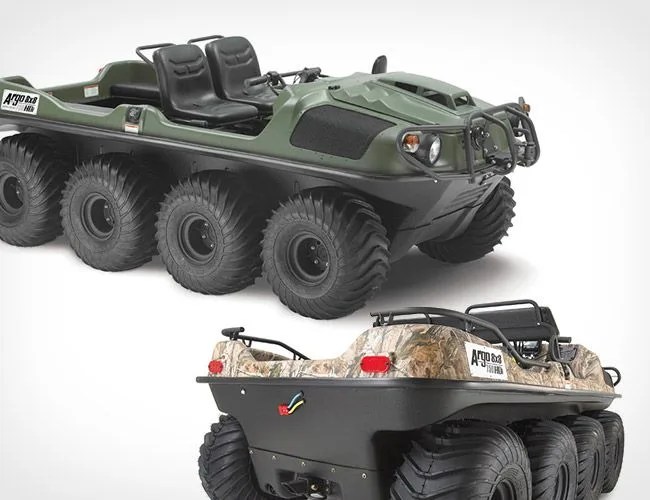 Argo 8×8 750HDi Amphibious Vehicle | Gear Patrol