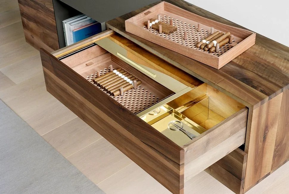 e15 MARTOUB Drawer Humidor | Gear Patrol