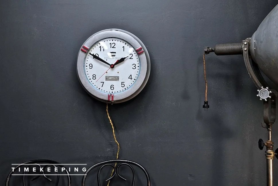 Crouse-Hinds Explosion-Proof Wall Clock | Gear Patrol