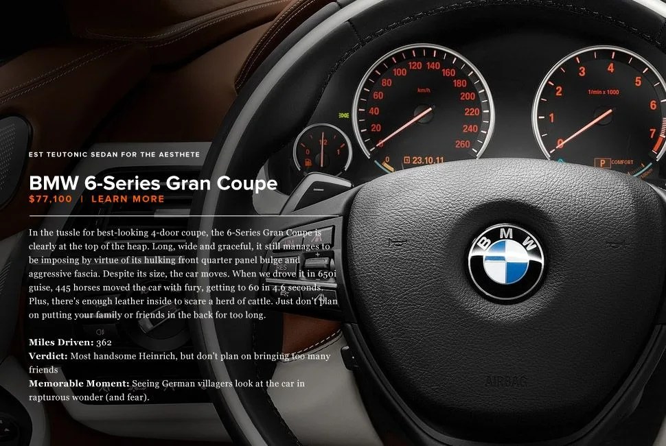 Schnell Fahren: 5 Great German Sports Sedans | Gear Patrol