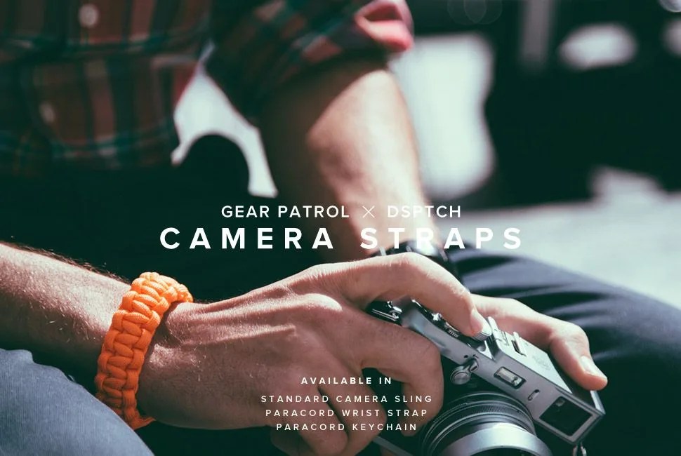 Introducing: Gear Patrol x DSPTCH Camera Straps (Giveaway!) | Gear Patrol
