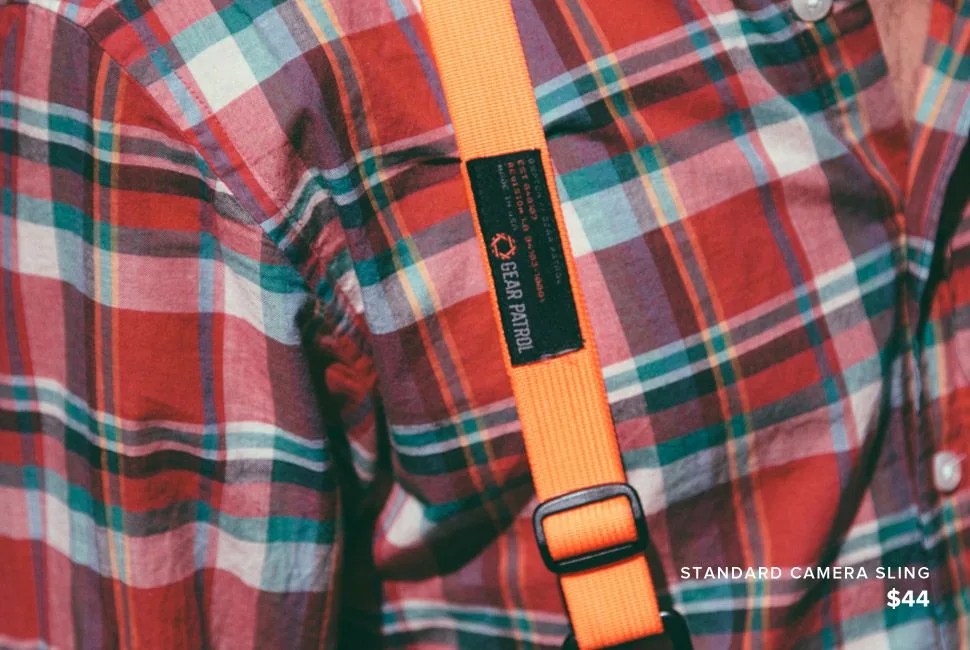 Introducing: Gear Patrol x DSPTCH Camera Straps (Giveaway!) | Gear Patrol