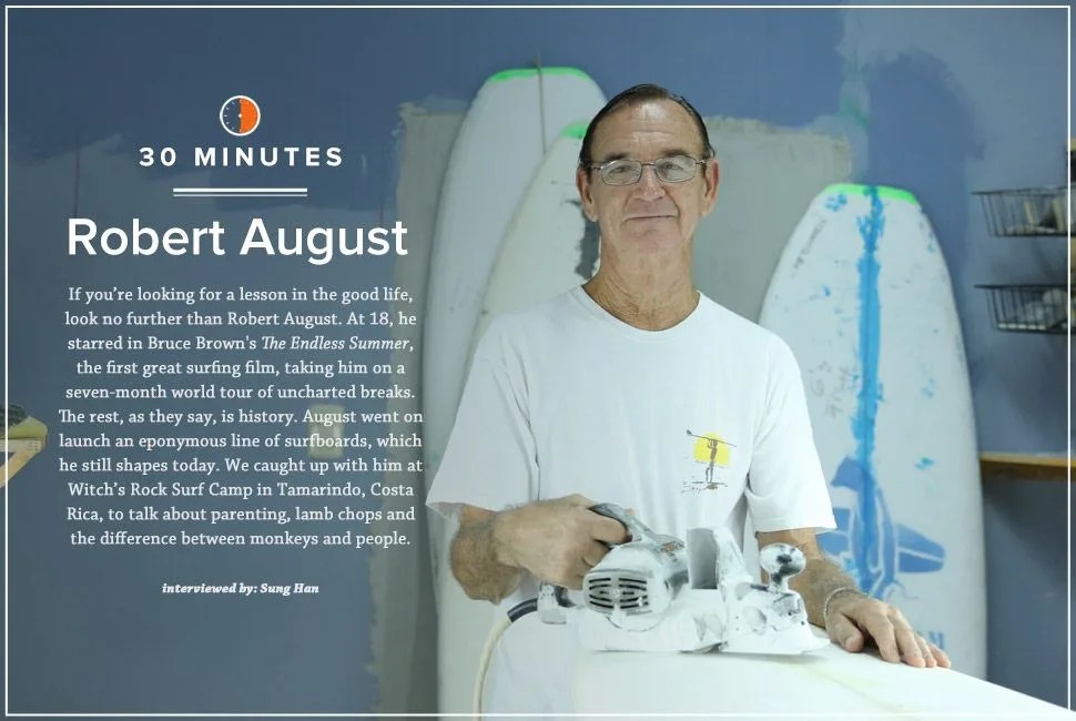30 Minutes With: Robert August | Gear Patrol