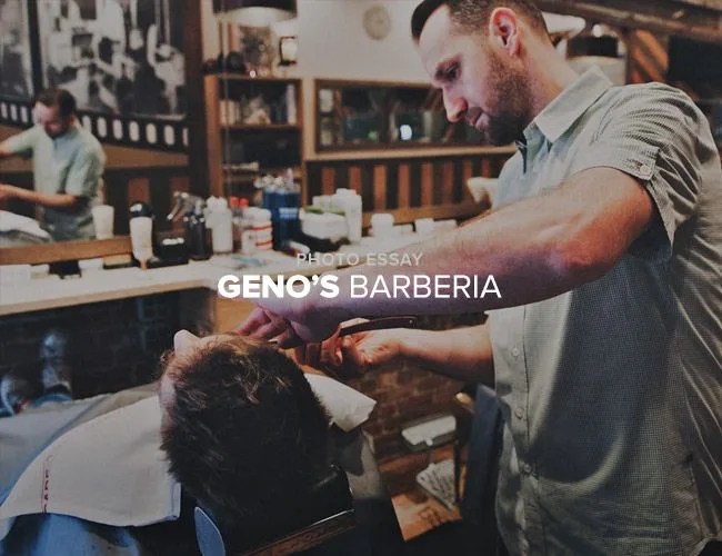 Photo Essay: Geno’s Barberia | Gear Patrol