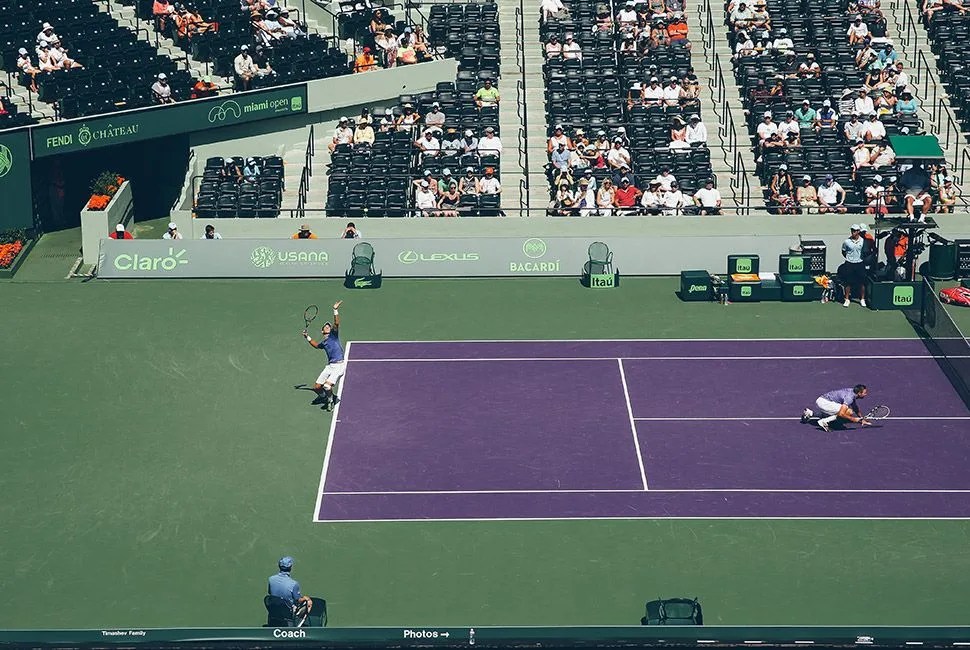 At the 2015 Miami Open, Shades of Tennis Royalty | Gear Patrol