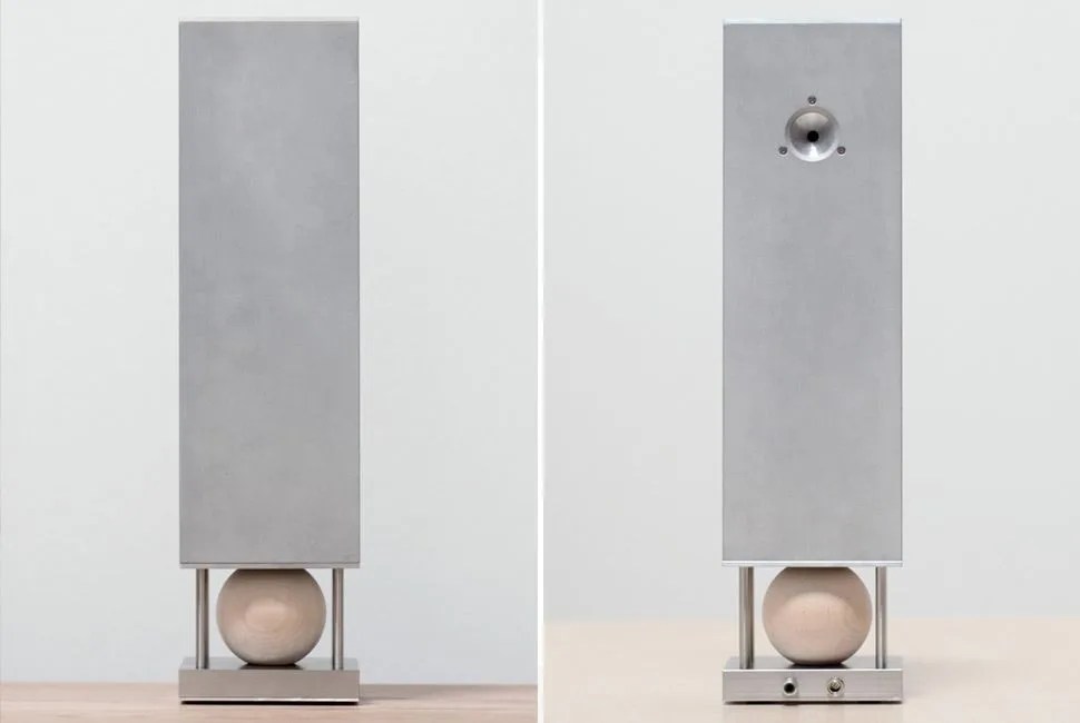 Designer Joey Roth’s Next Act: A Steel Speaker | Gear Patrol