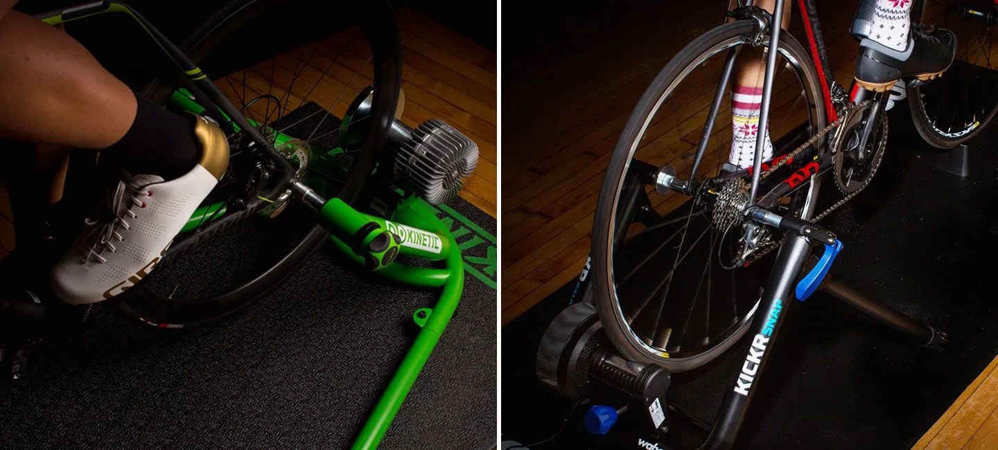 A Head-to-Head Test of Two Indoor Cycling Trainers | Gear Patrol