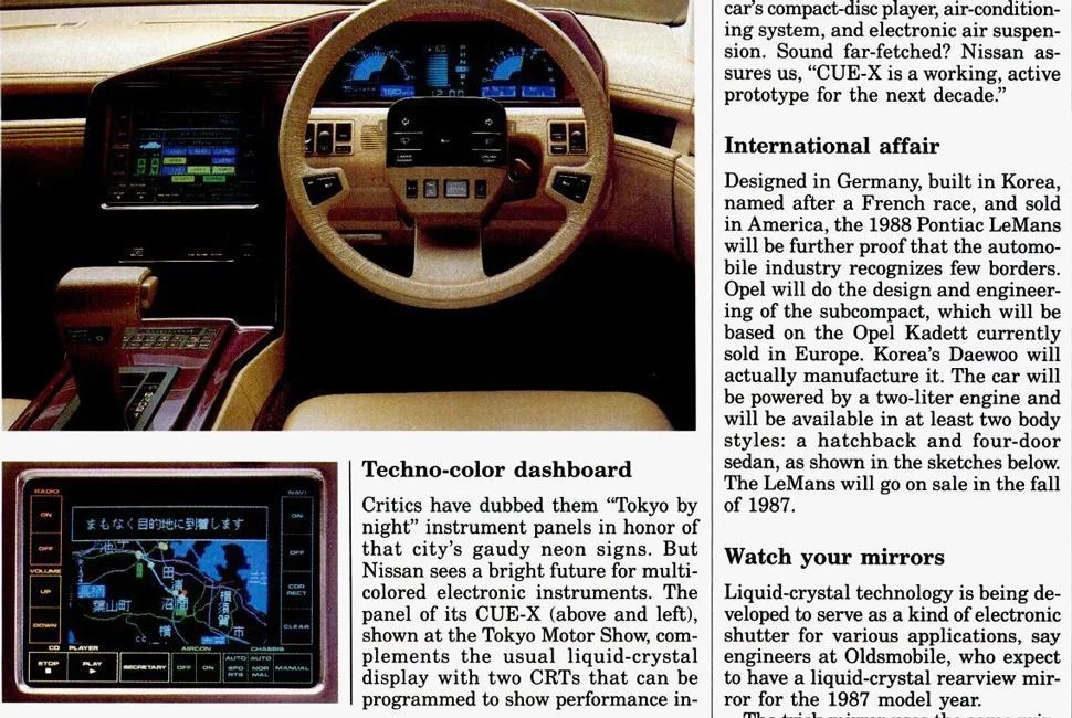 Promising Automotive Tech from the ’80s, Today | Gear Patrol