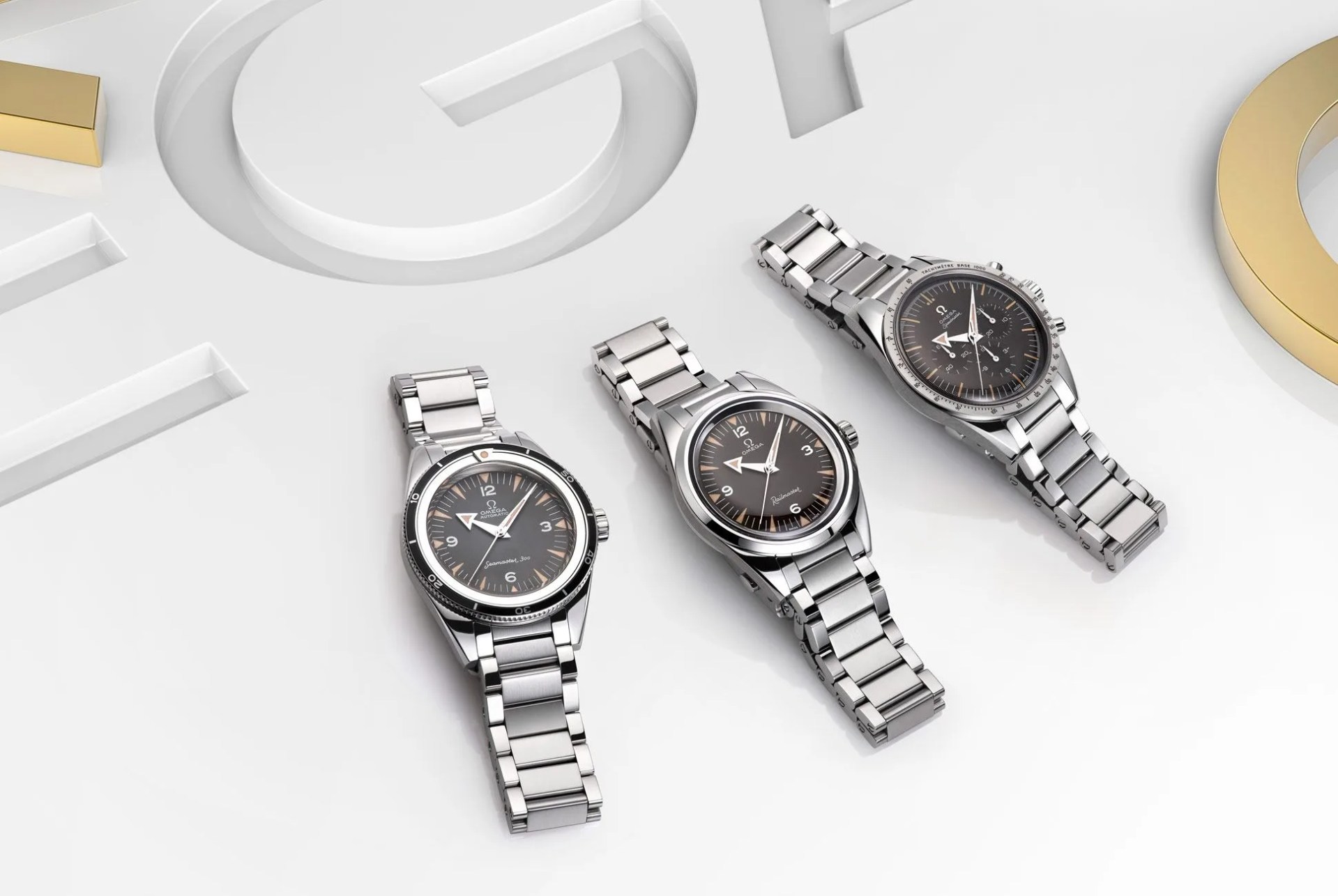 Omega Unveils a Tasty Trio: Speedmaster, Seamaster, Railmaster | Gear ...
