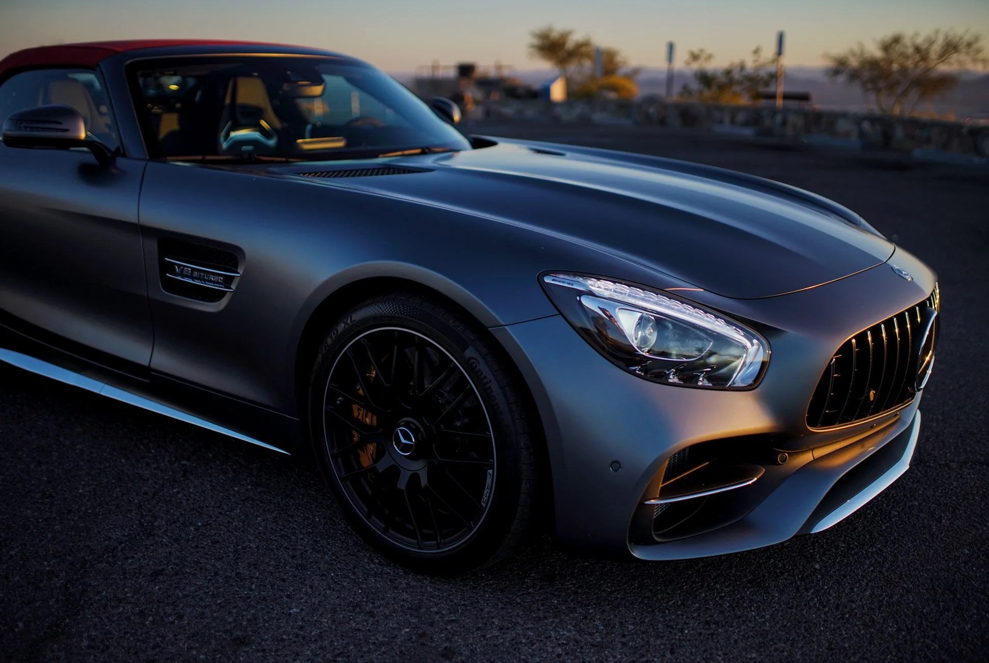 Mercedes-AMG GT C Roadster Review: Dodging Arizona Cops in a Muscly ...