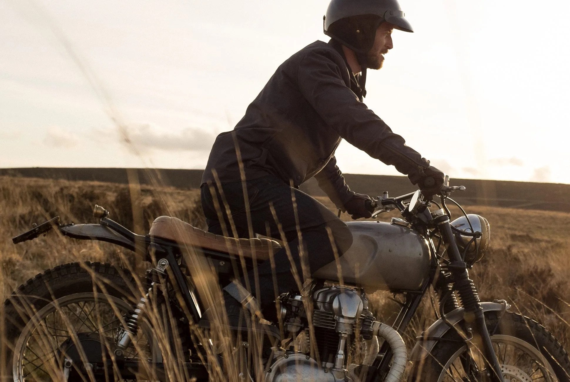 A New Waxed Canvas Motorcycle Jacket as Functional as It Is Timeless ...