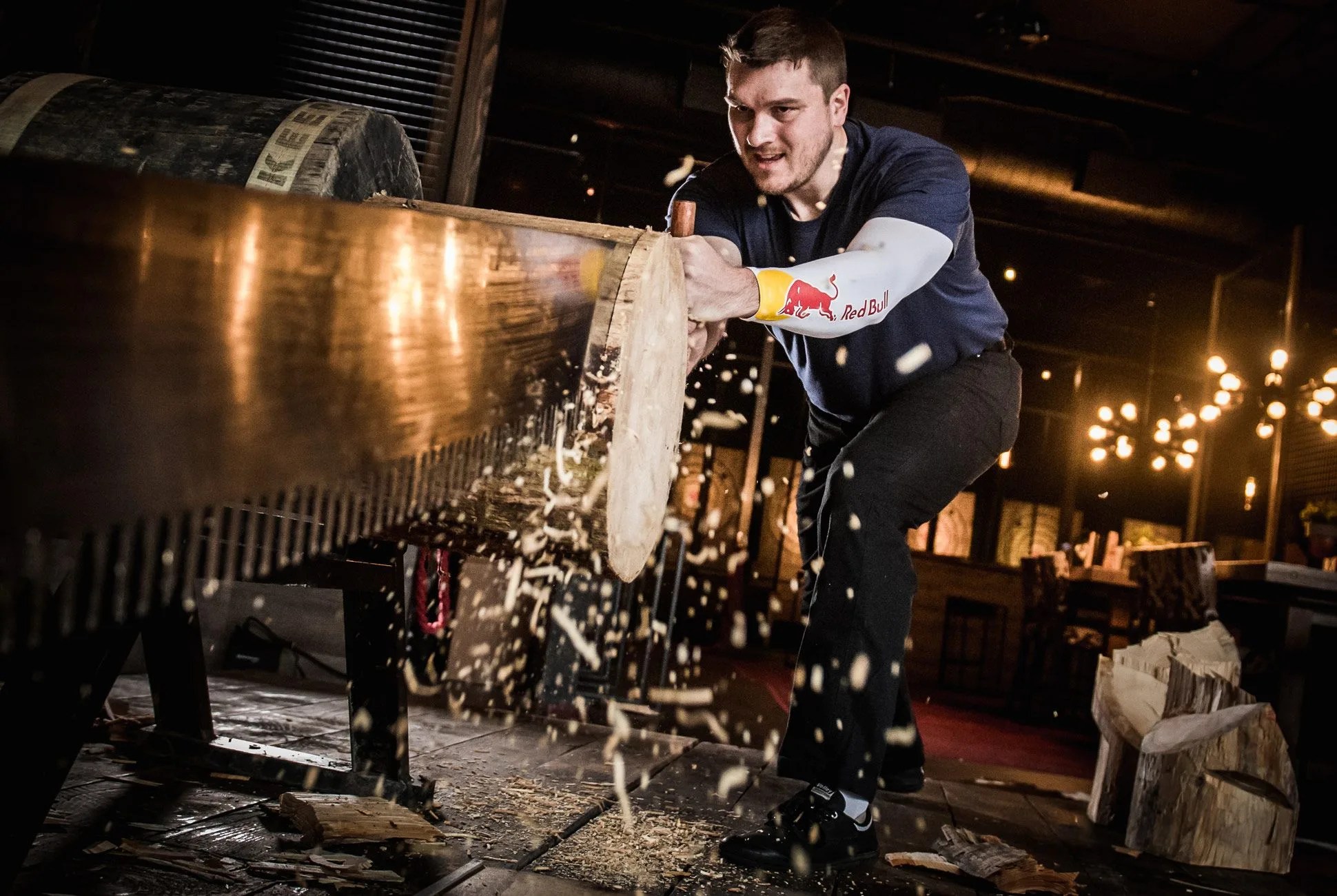 For a Killer at Home Workout, Listen to the Top Timbersports Athlete ...