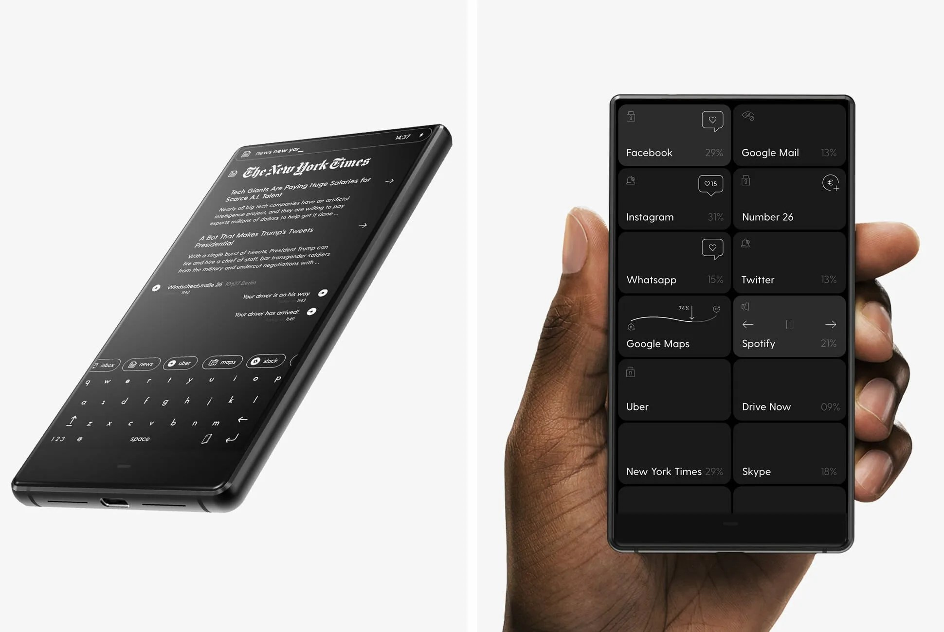 This Minimalistic, Monochromatic Smartphone Will Make You More ...