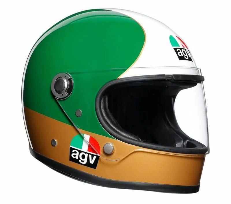 This New Line of Vintage Helmets From AGV Is Absolutely Stunning | Gear ...