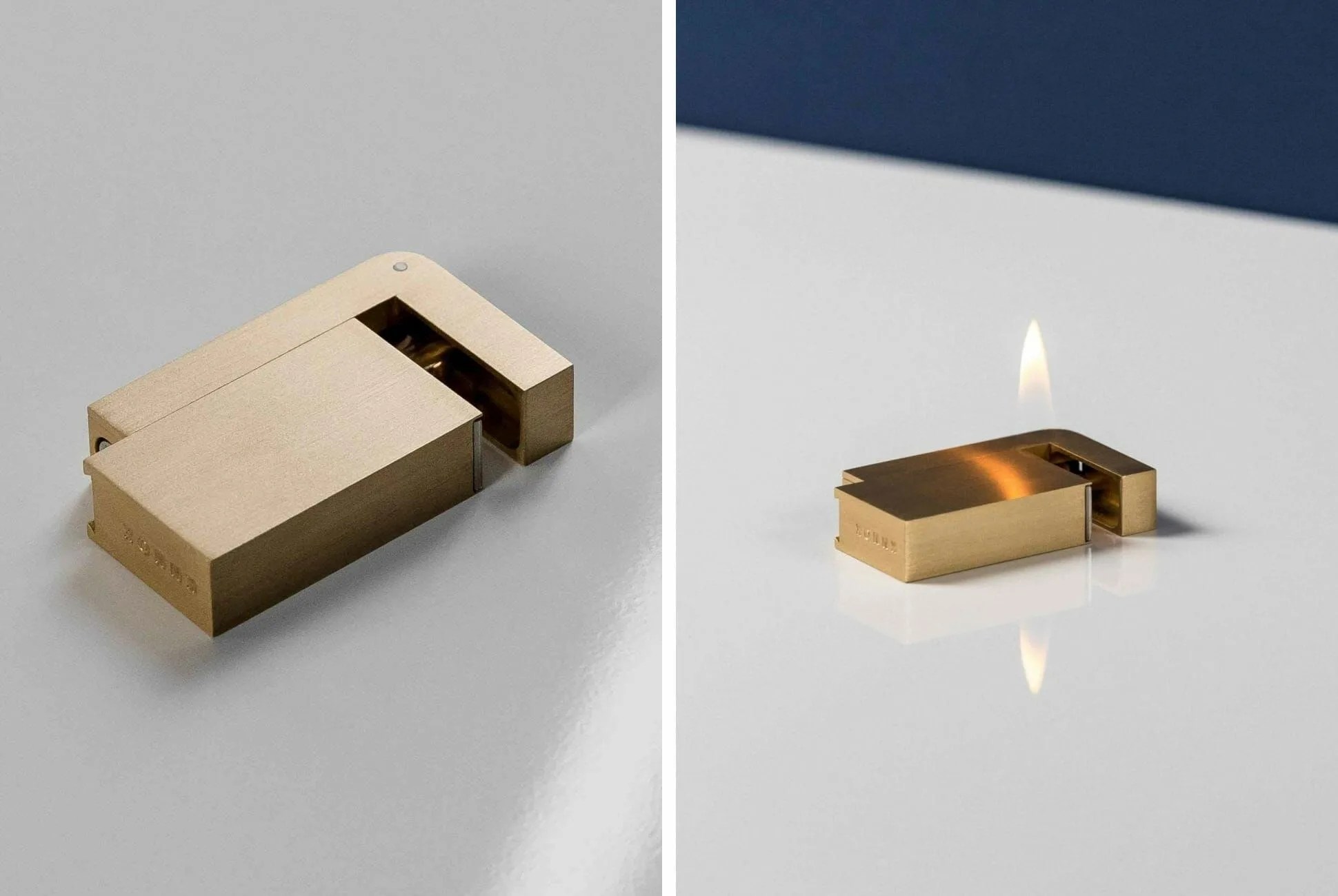 This England-Made Brass Lighter Combines Form, Function & Flame — And ...
