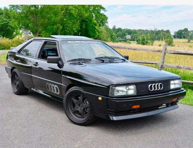 The Unexpected Thrills of Chucking Around a Battle-Hardened 1987 Audi ...