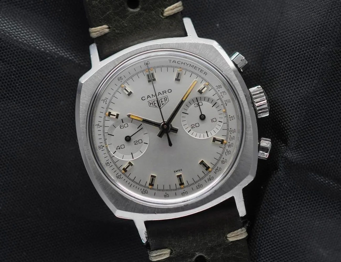 3 Cushion-Shaped Vintage Chronograph Watches | Gear Patrol