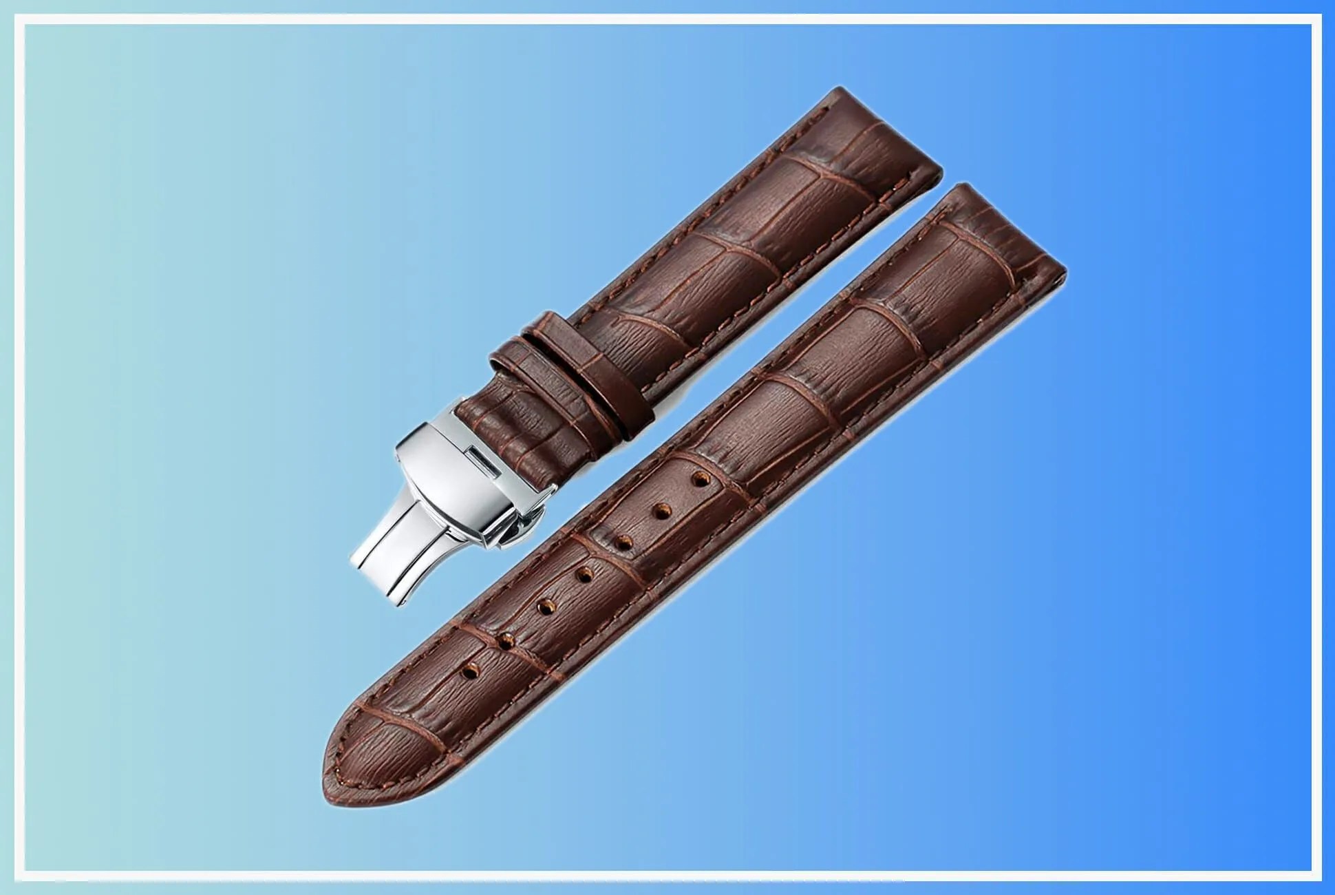 Dress Up Your Dress Watch With These Discounted Leather Watch Straps ...