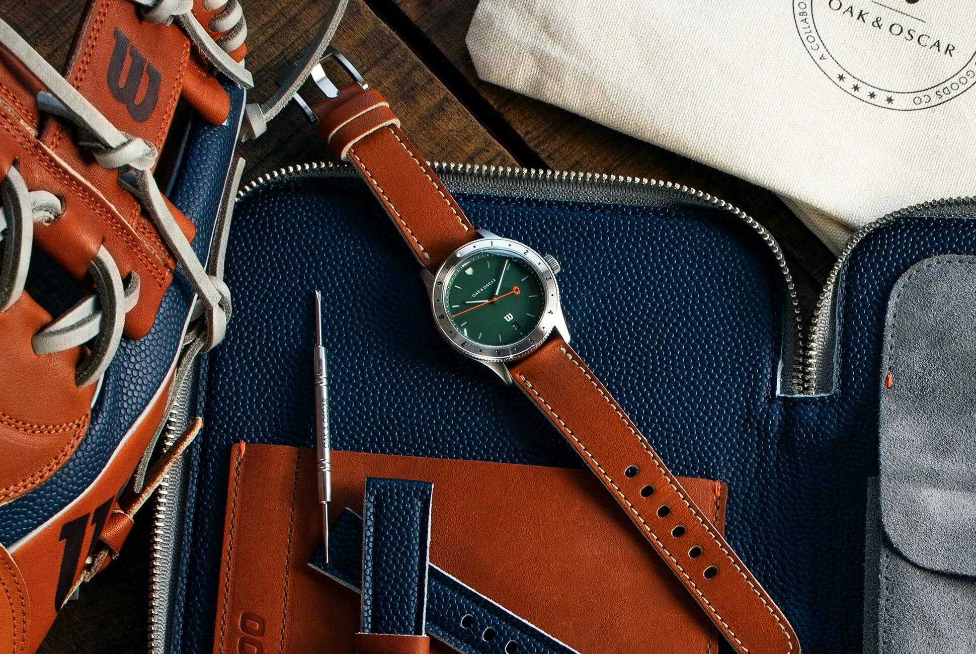 This Unique Automatic Watch Is Designed Especially for Baseball Fans ...