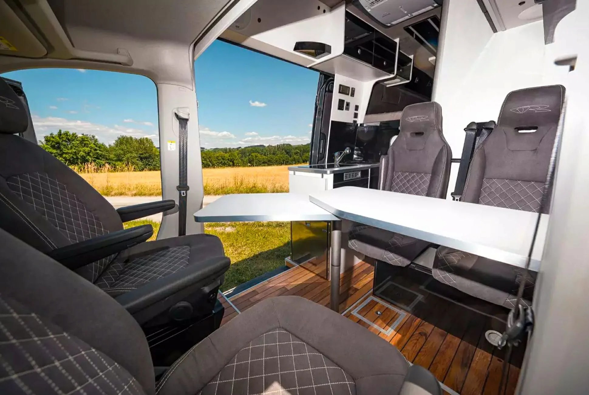 This 4-Wheel-Drive Camper Van Is a Luxurious, Motorcycle-Hauling Land ...