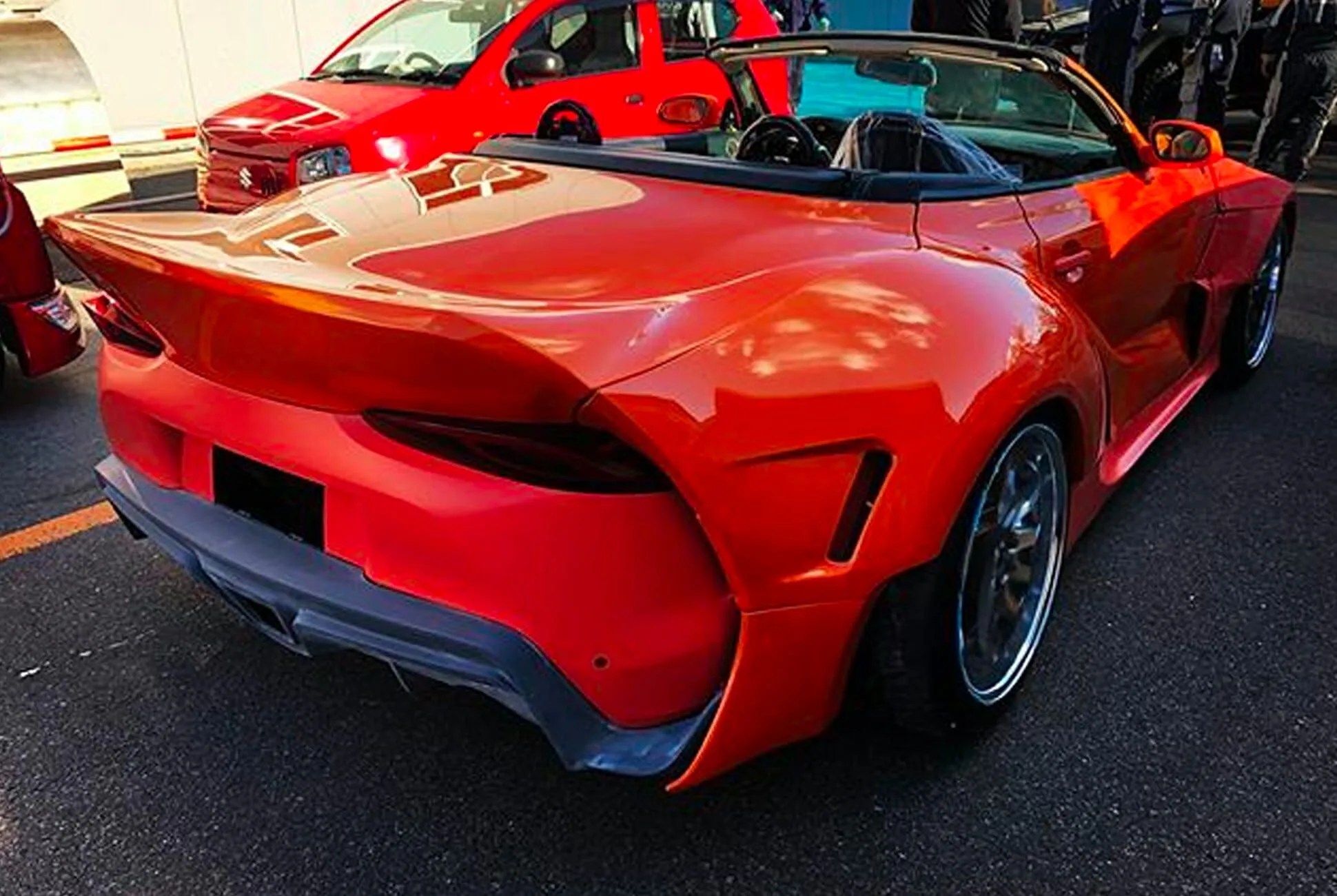 This Frankenstein Supra Convertible Is More of a Toyota Than the Real ...