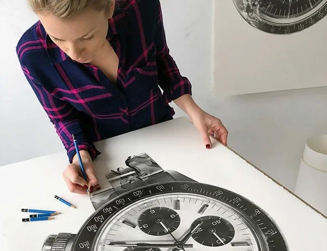 Meet the Woman Making Beautiful Hand-Sketched Art for Watch Nerds ...