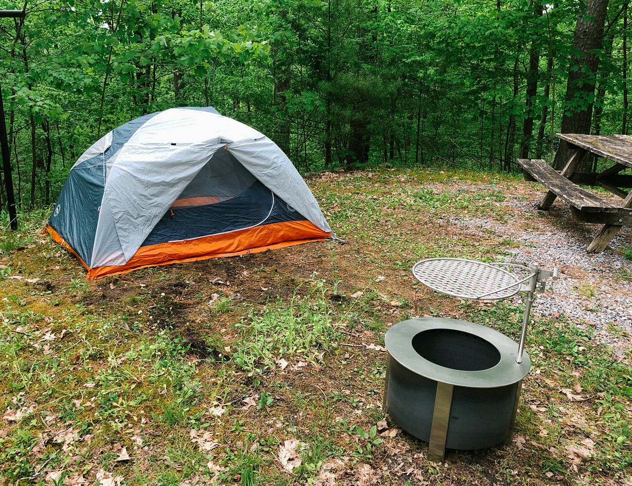 How Well Does This Unusual Backyard Fire Pit Work for Car Camping? We ...