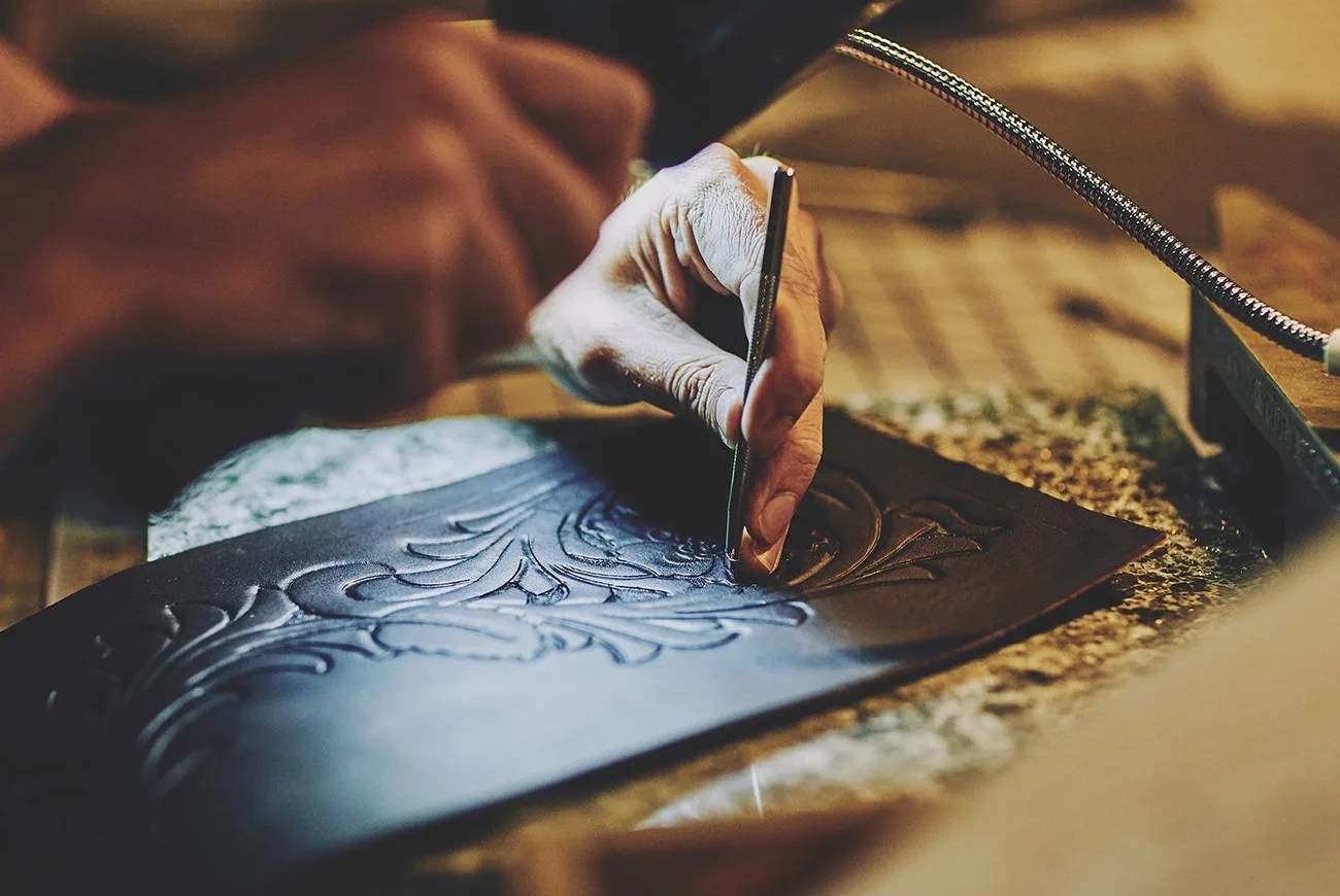 Filson's Incredible Hand-Tooled Leather Pieces Are Extremely Rare ...