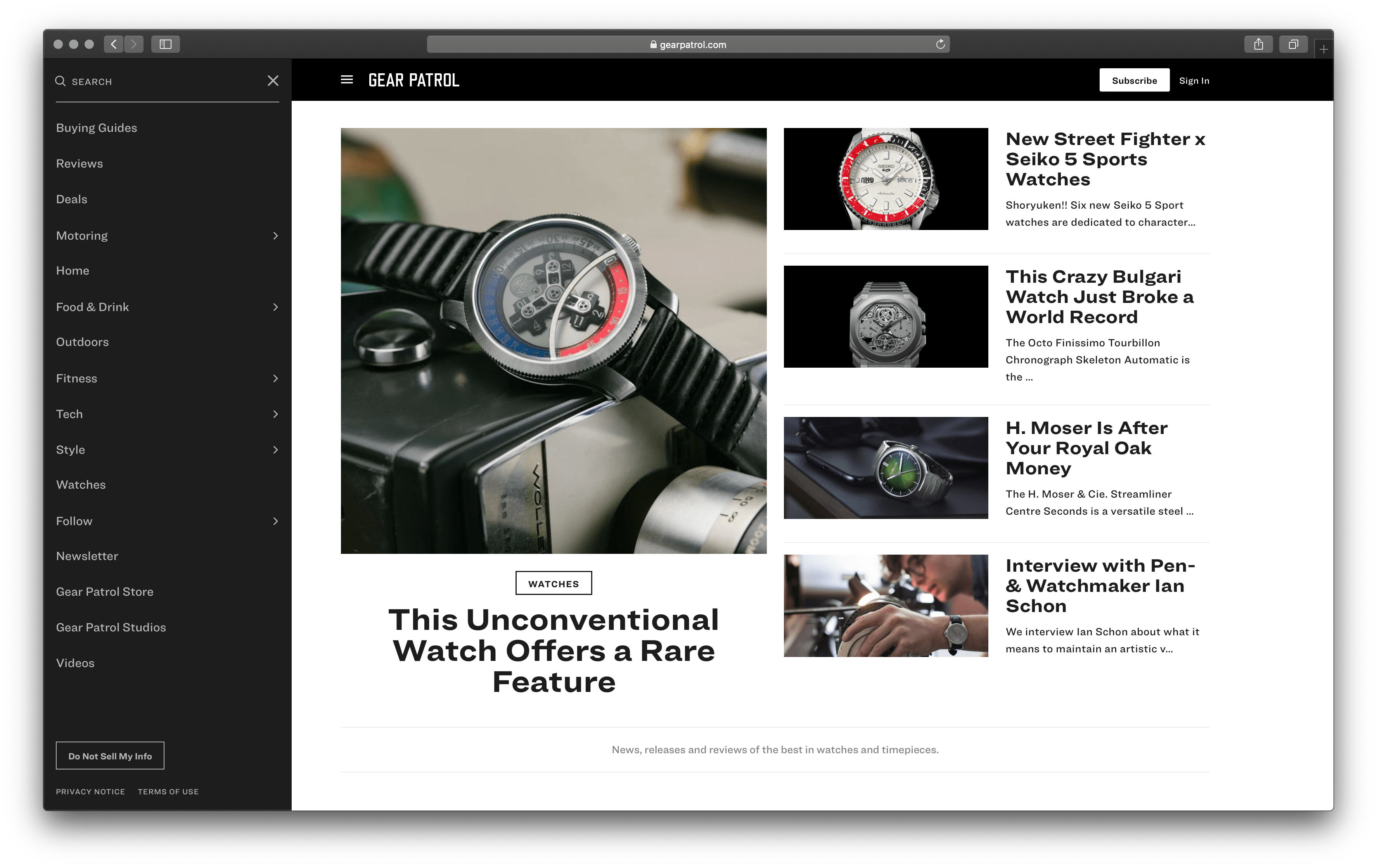 Welcome to the New Gear Patrol | Gear Patrol