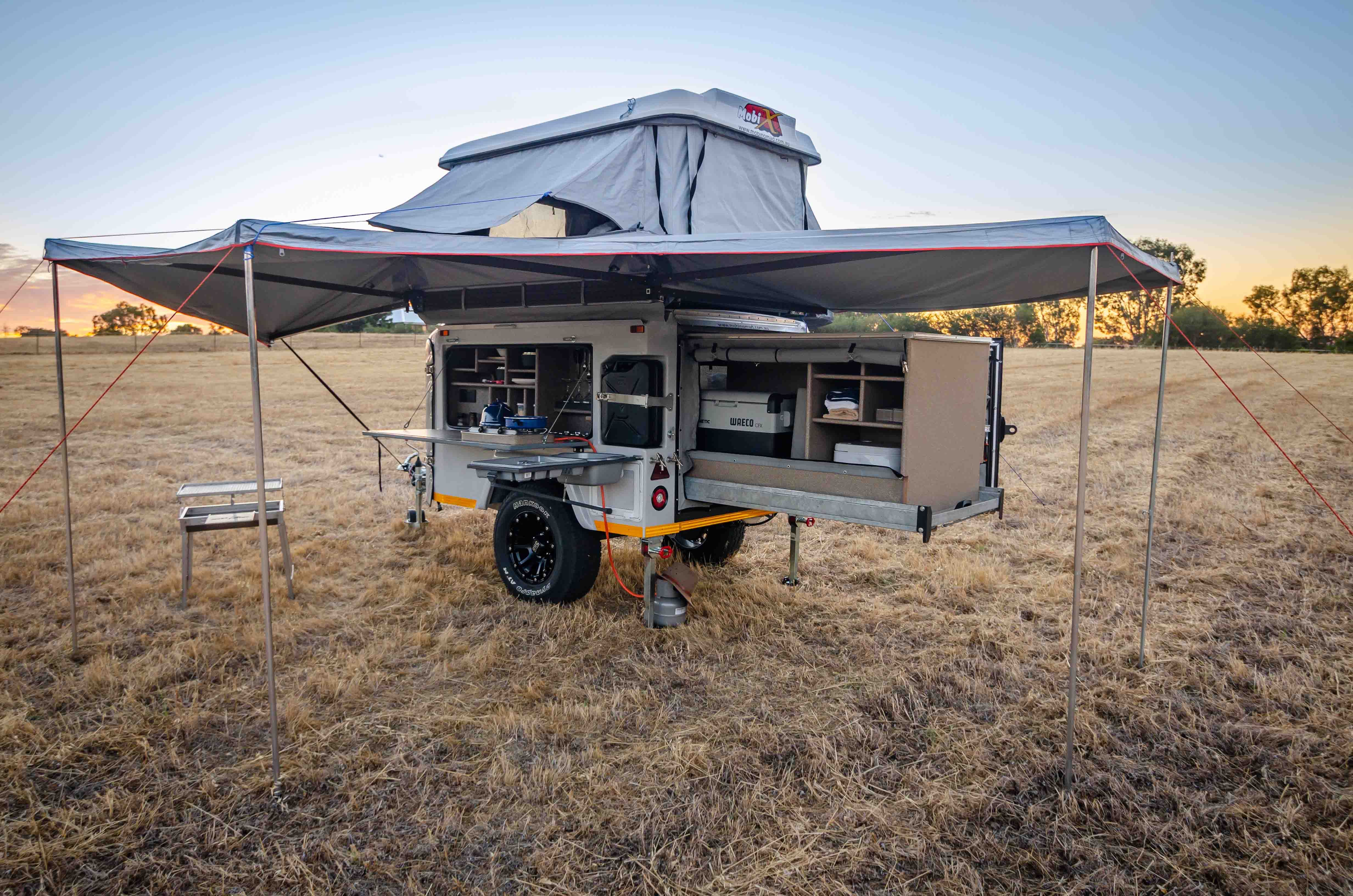 This Tiny Off-Road Camping Trailer Packs Nearly as Many Features as an ...
