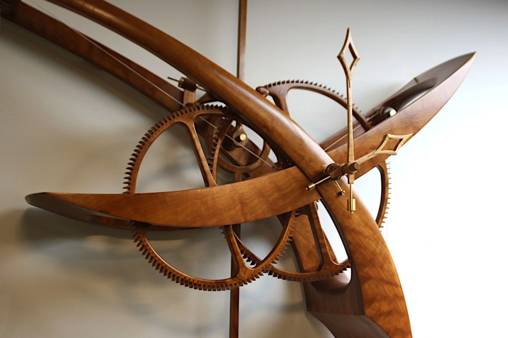 How a Young Artist Is Building Giant Wooden Clocks in Michigan | Gear ...