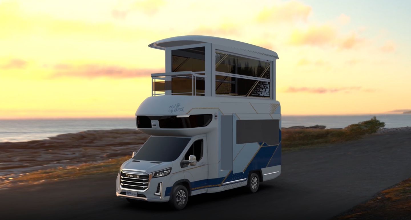 This Insane 2-Story Camper Van Has, No Joke, an Elevator | Gear Patrol
