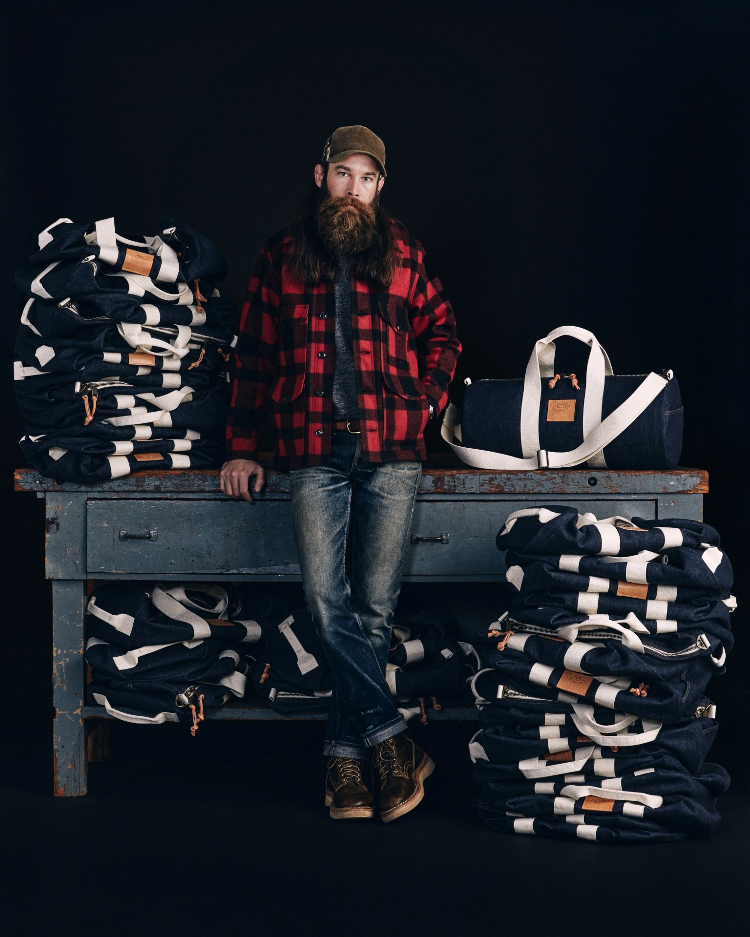 Filson Is Only Selling 50 of These Handmade Denim Duffles | Gear Patrol