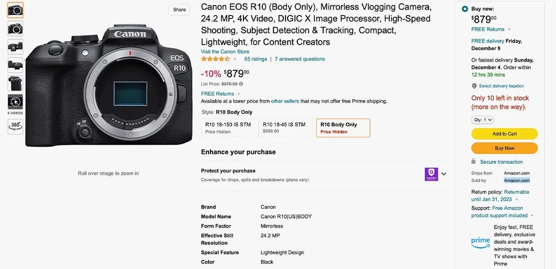 Should You Buy A Camera on Amazon? | Gear Patrol