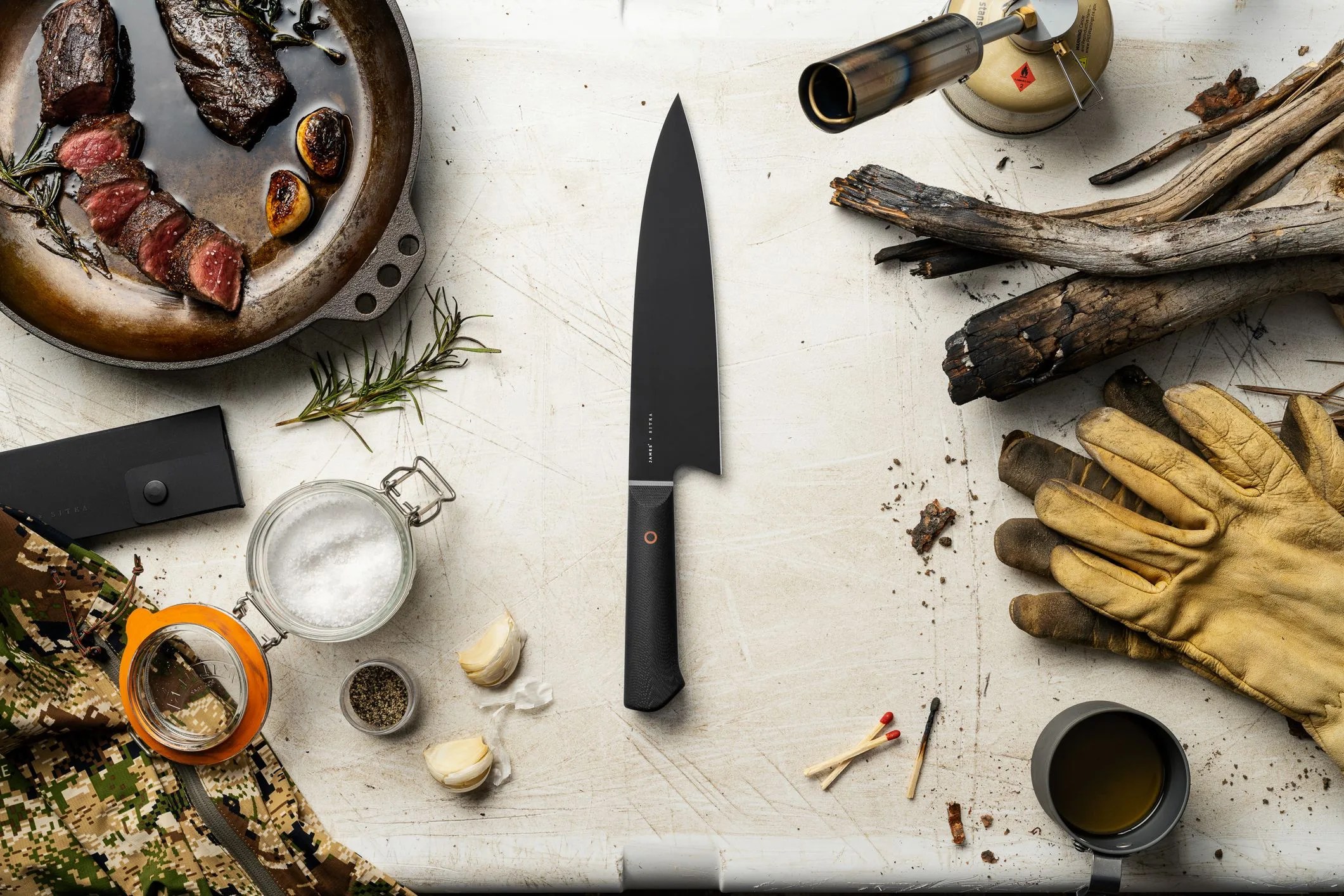 The James Brand and Sitka Just Released a Badass Outdoor Chef's Knife ...