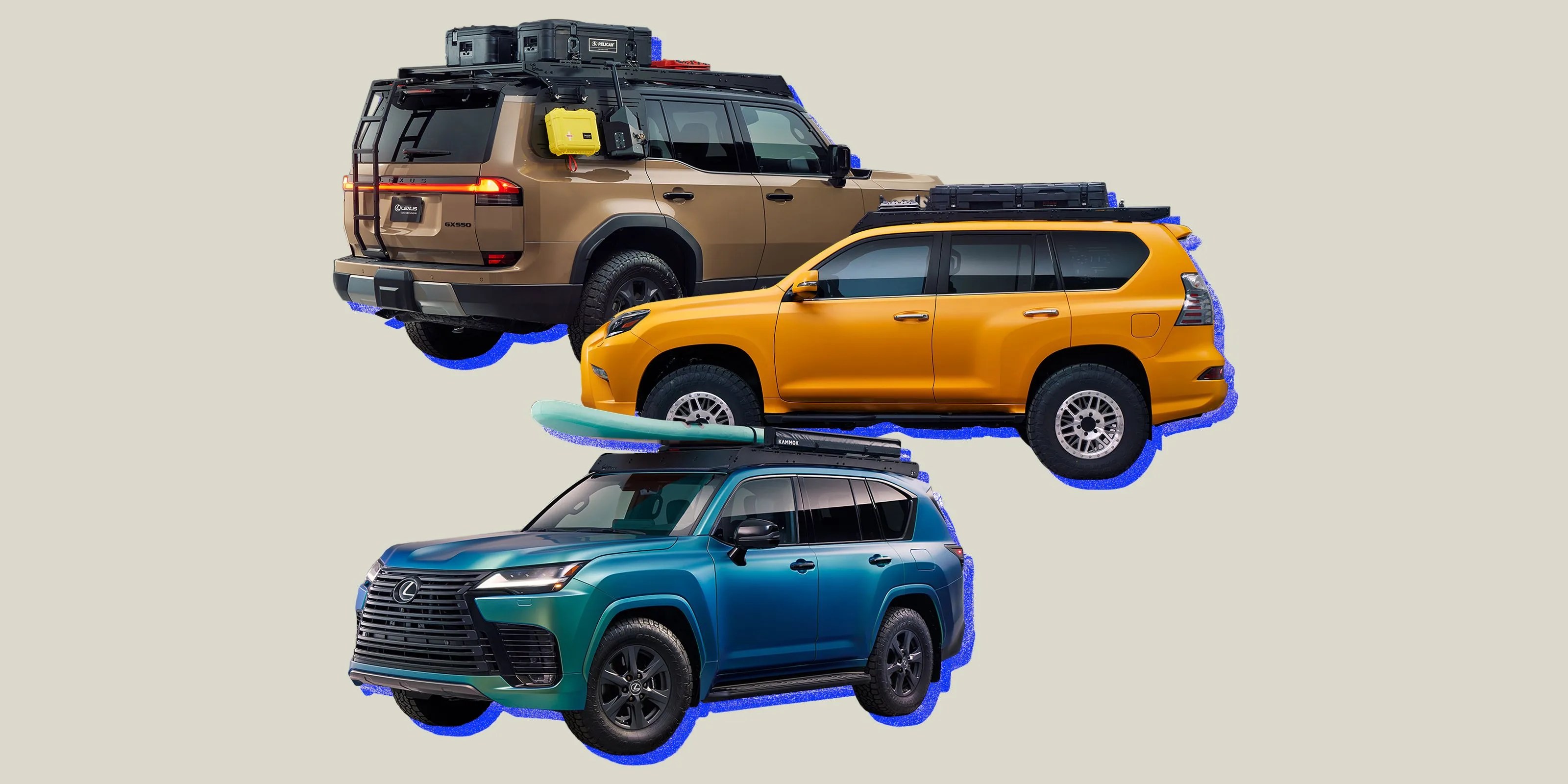 Lexus Reveals 3 Sweet New Off-Road-Ready SUVs | Gear Patrol