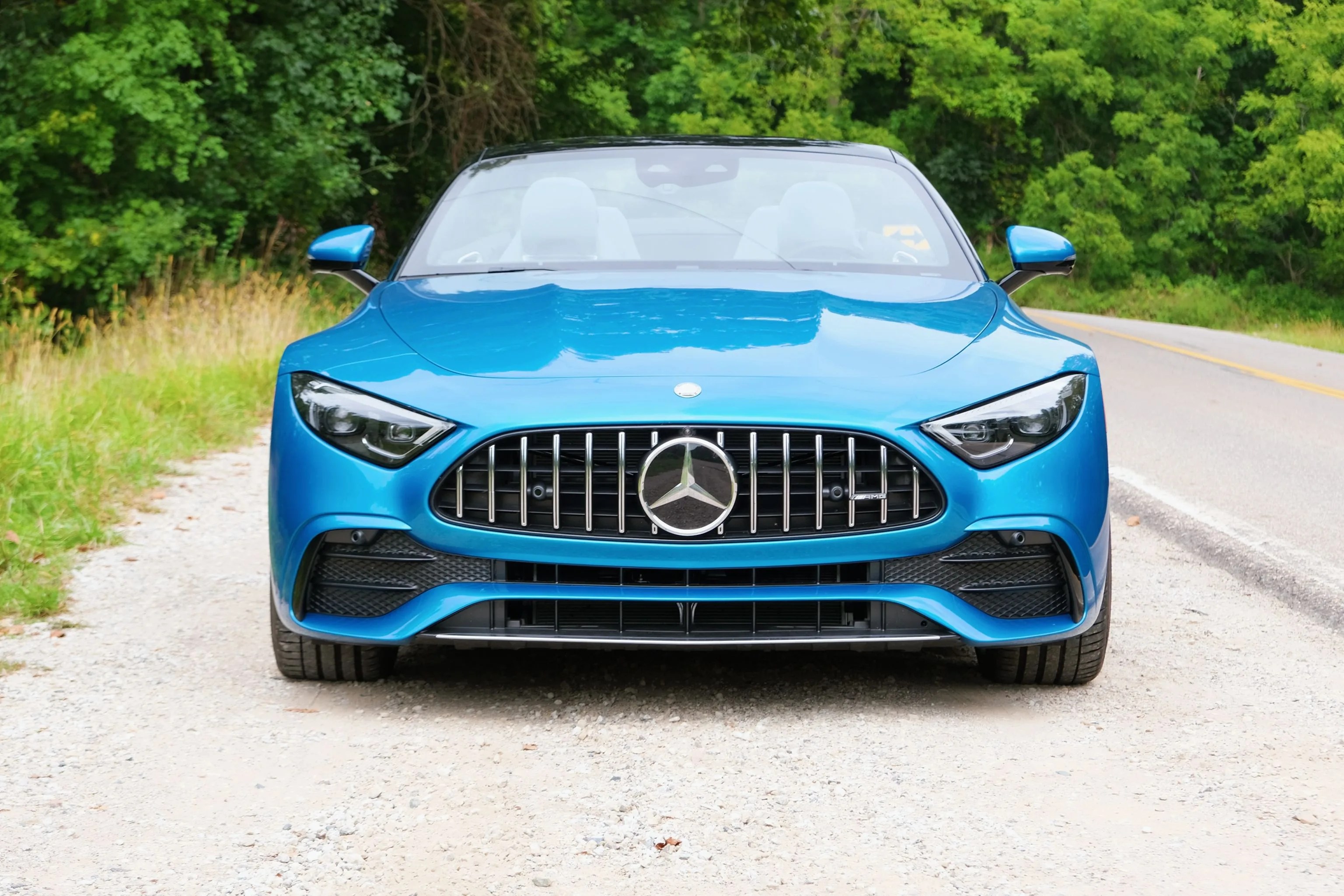 2023 Mercedes-AMG SL 43 Review: Looks Great, But Where's the V8? | Gear Patrol