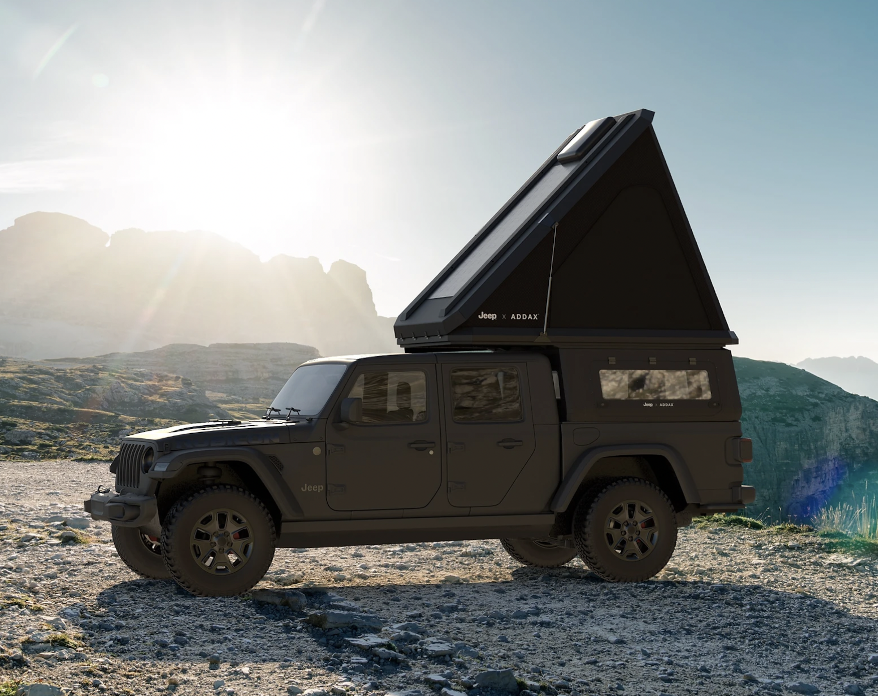 The Jeep Gladiator Now Offers a Brand-Approved Modular Camper System ...