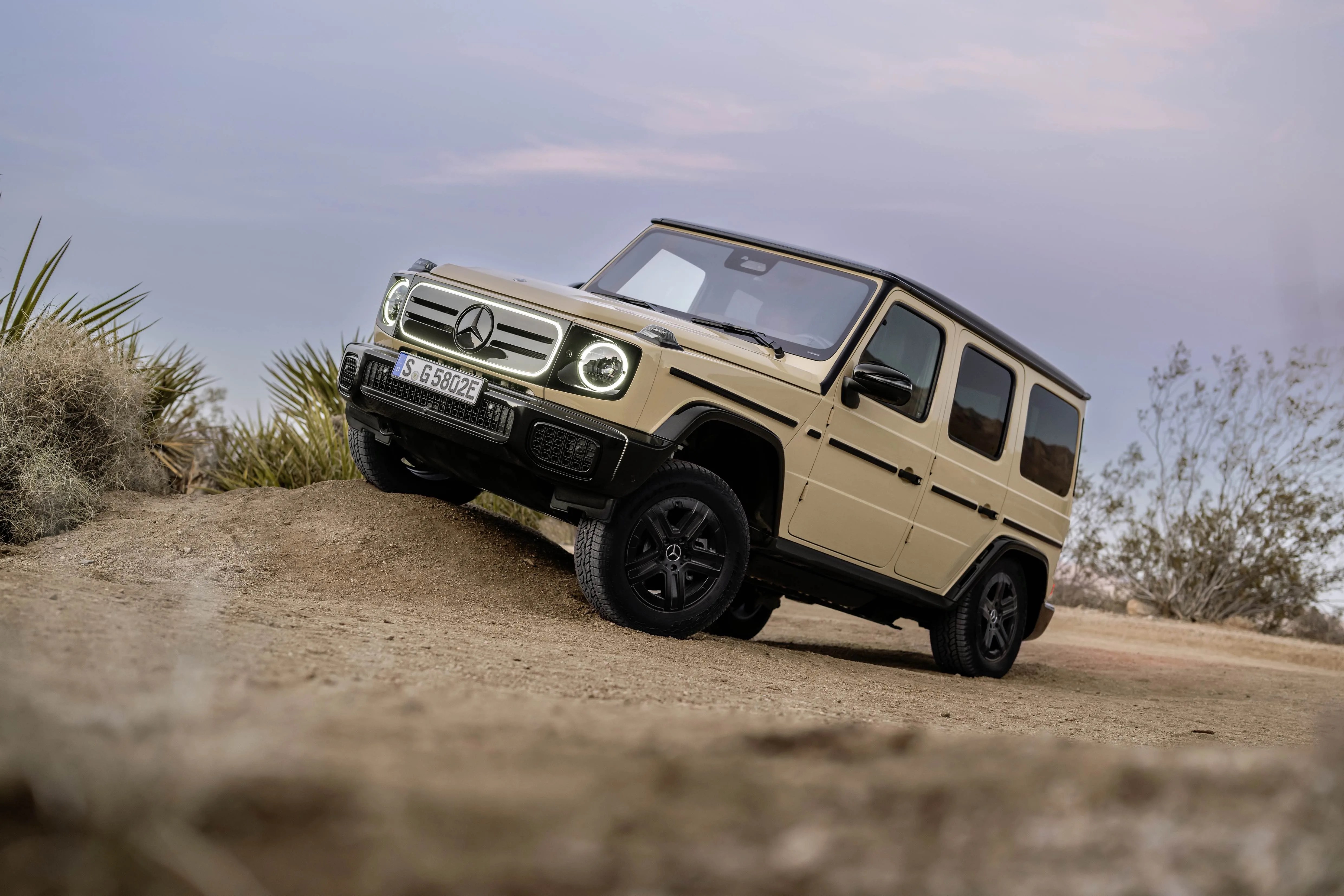 The First All-Electric Mercedes G-Wagen Is Surprisingly Rugged | Gear ...