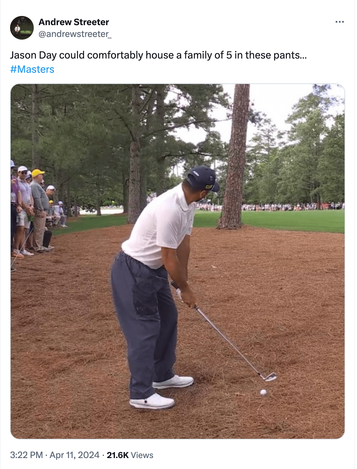 Why Jason Day's Clothes Were THE Controversy of The Masters