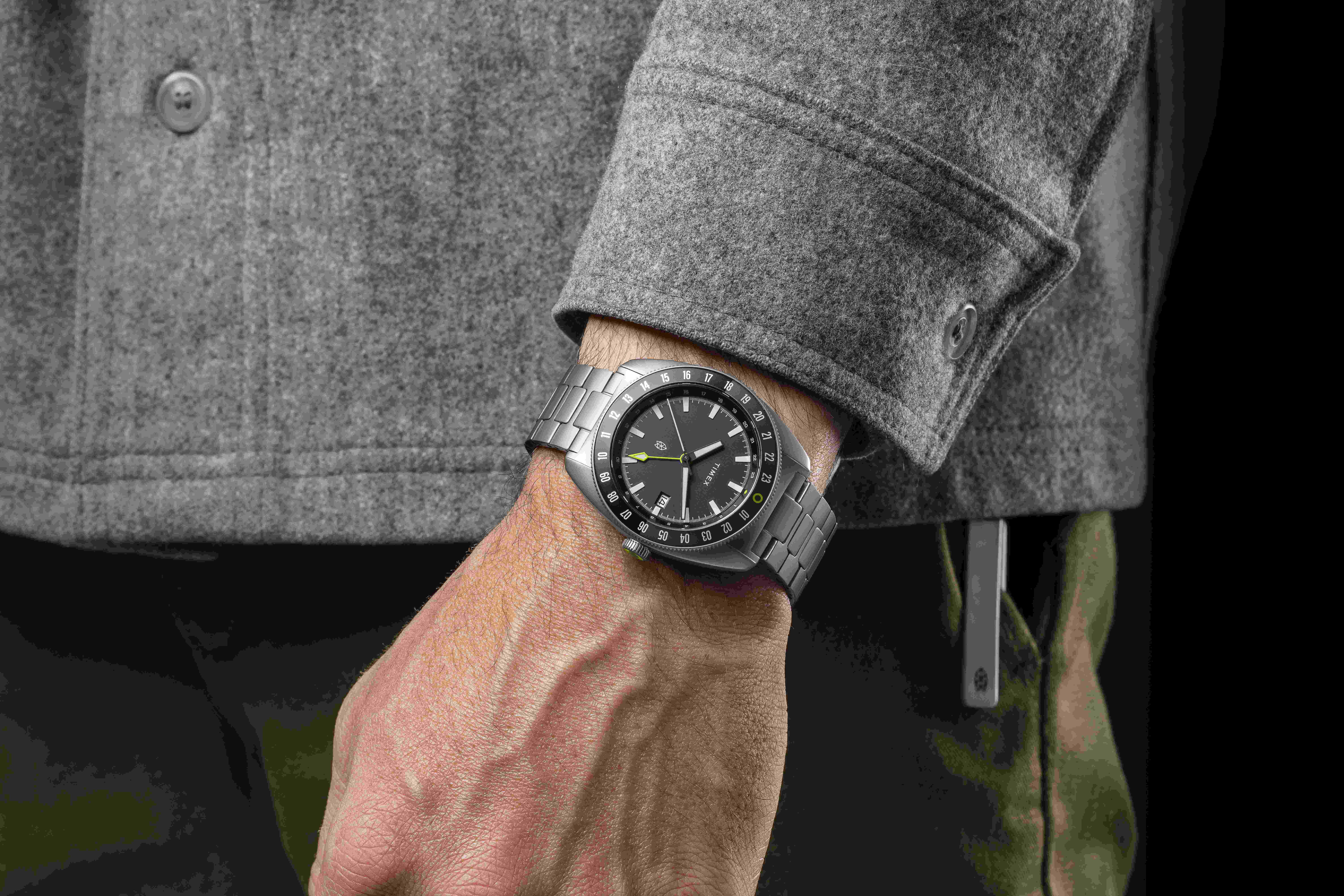 The James Brand x Timex’s Titanium GMT Is Now Easier to Buy | Gear Patrol
