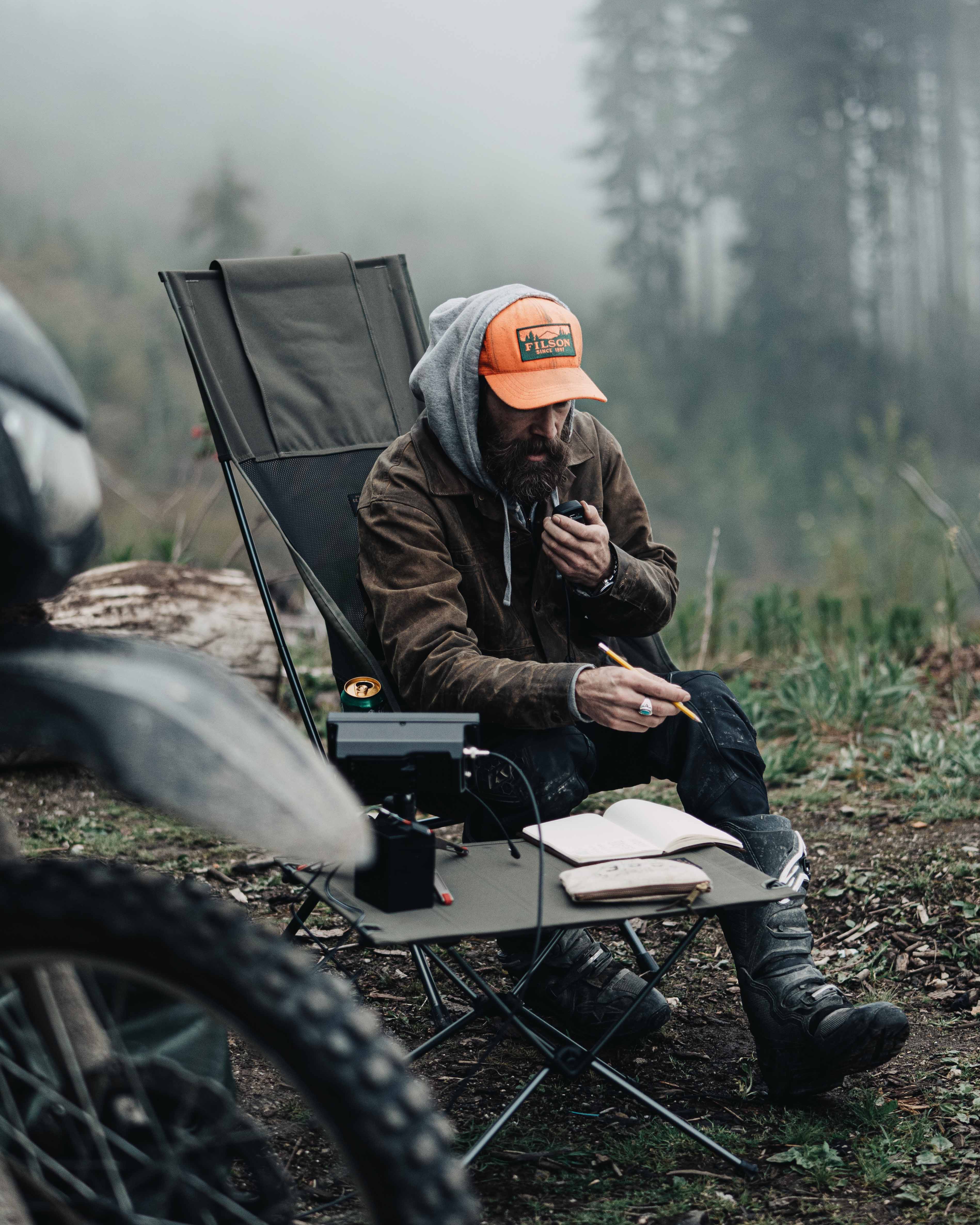 Filson Outfits an Advanced Camp Chair in Its Signature Colorway