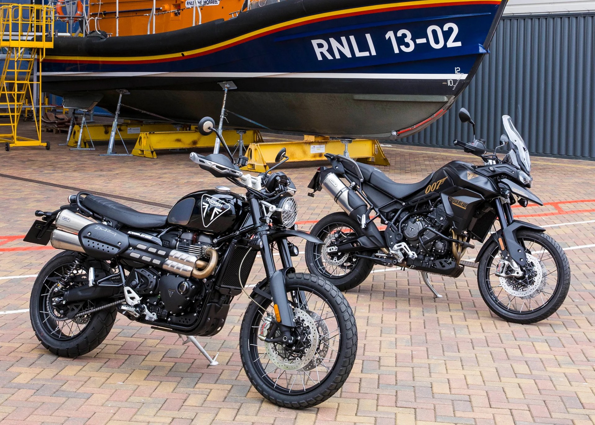 Daniel Craig's Personal 007 Triumph Motos Are Up for Grabs, But That’s ...