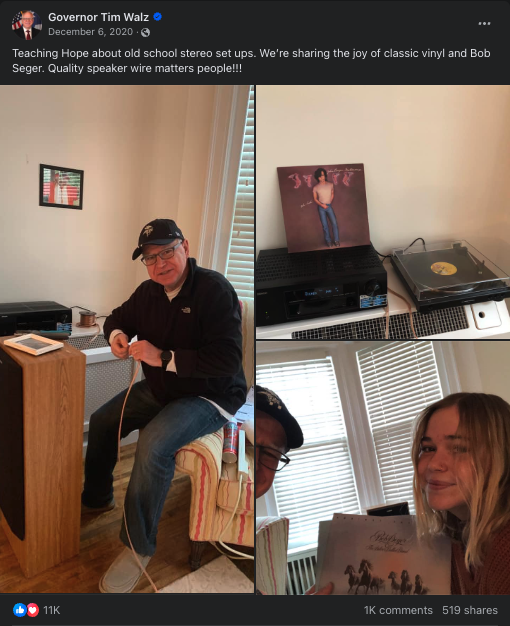 A Cult Watch, Classic Turntable and Red Wings: Yep, Tim Walz Is a Gear Guy