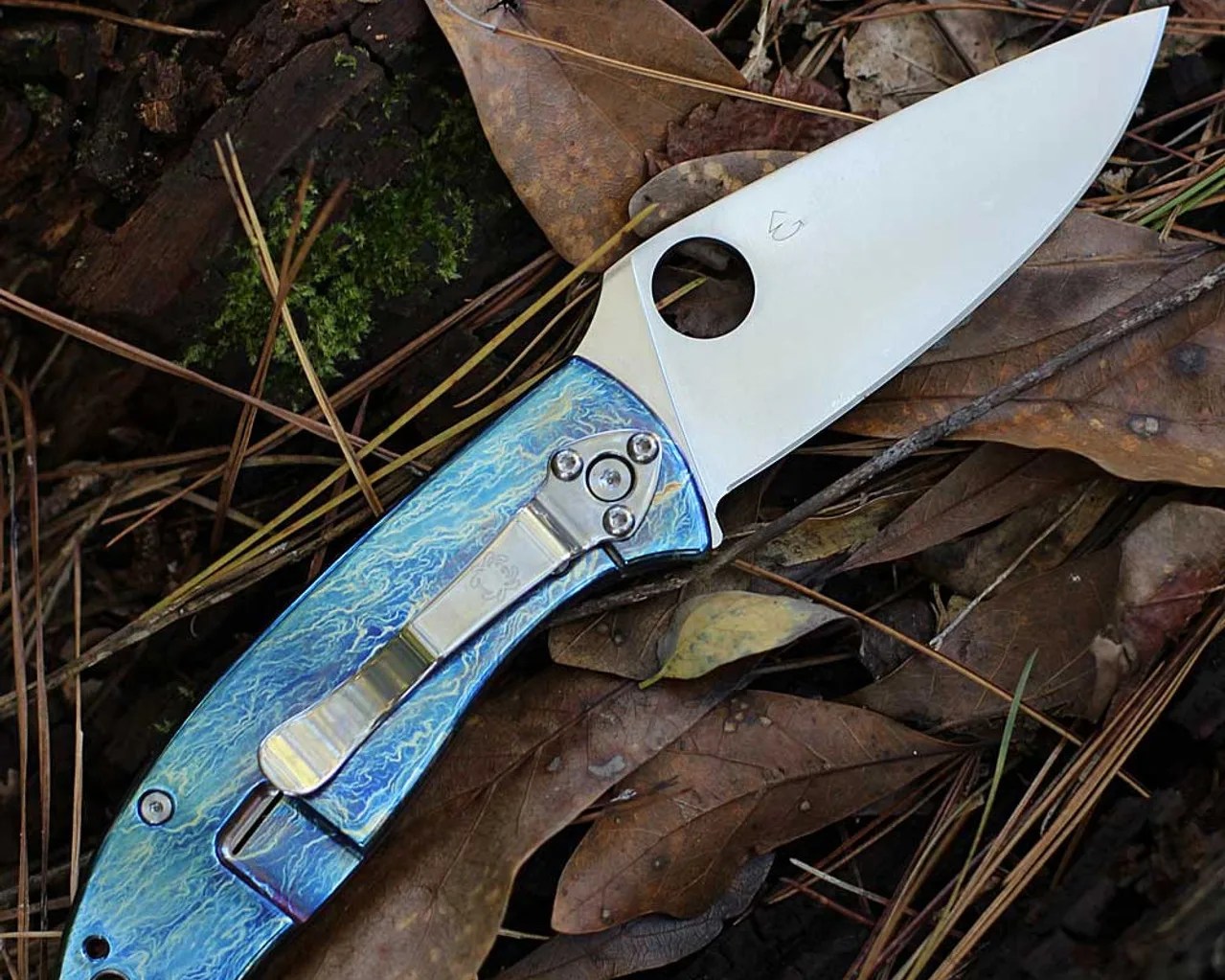 Spyderco's Best-Selling EDC Knife Gets a Bold Titanium Makeover